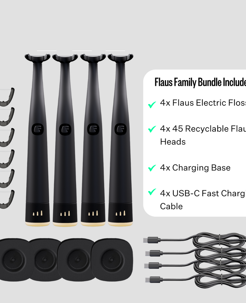 Flaus Electric Flosser Starter Kit